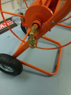 Talen Tools professionele Haspel SW1 met luchtbanden en aansluitkoppeling
